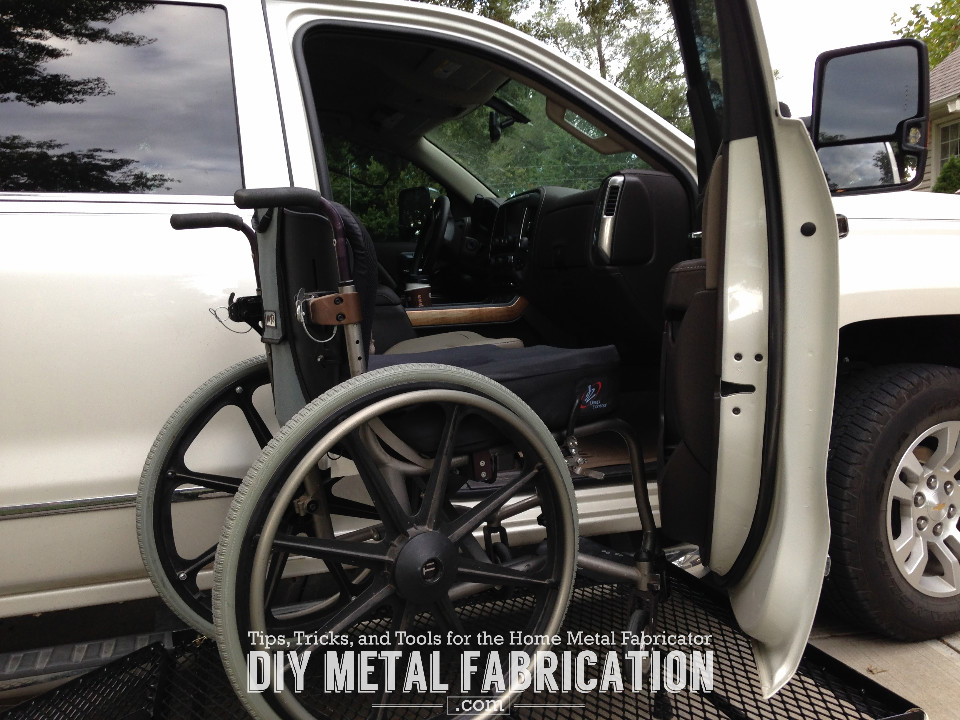 DIY Wheelchair Transfer Platform – Final Product! – DIY METAL ...
