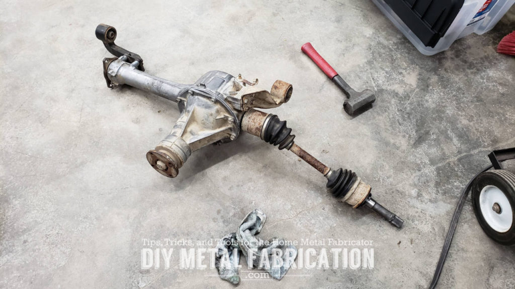 Vitara Tracker DIY Front Differential Pinion Mount Fix – DIY METAL ...