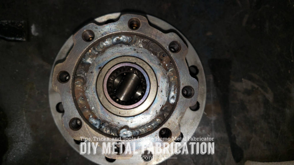 How to weld “Lock” Rear Differential Vitara Tracker – DIY METAL ...