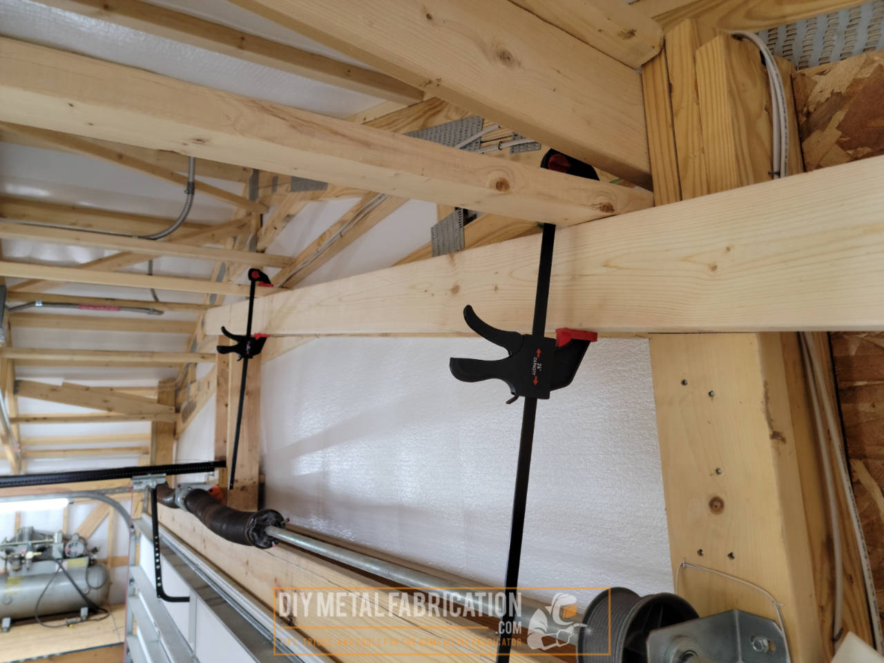 Progress Report 17 – 30×48′ Pole Barn build - DIY METAL FABRICATION .com