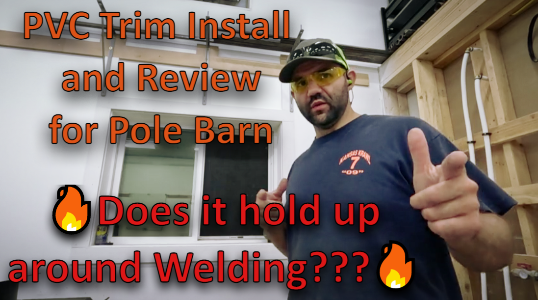 Does PVC trim hold up in a Pole Barn Workshop? Full review and Step by ...