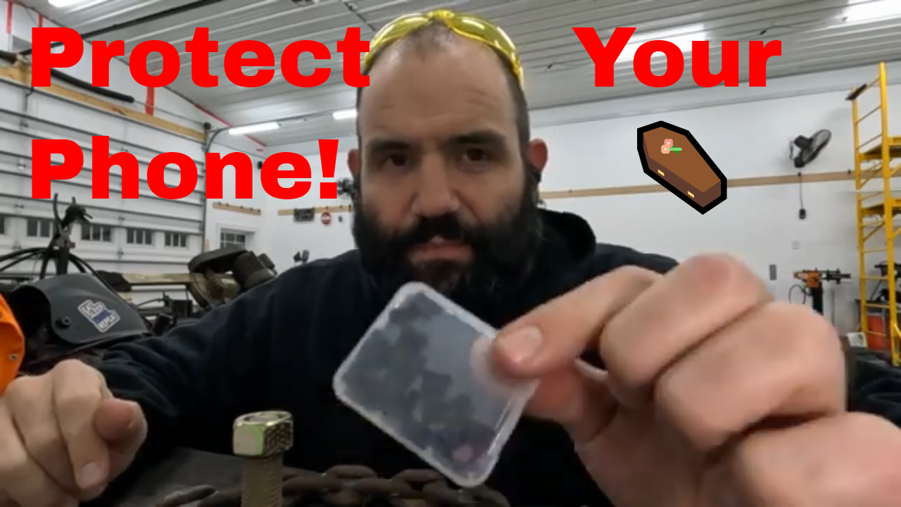 Must Have Phone Protection Accessory For Working In The Shop! - DIY ...