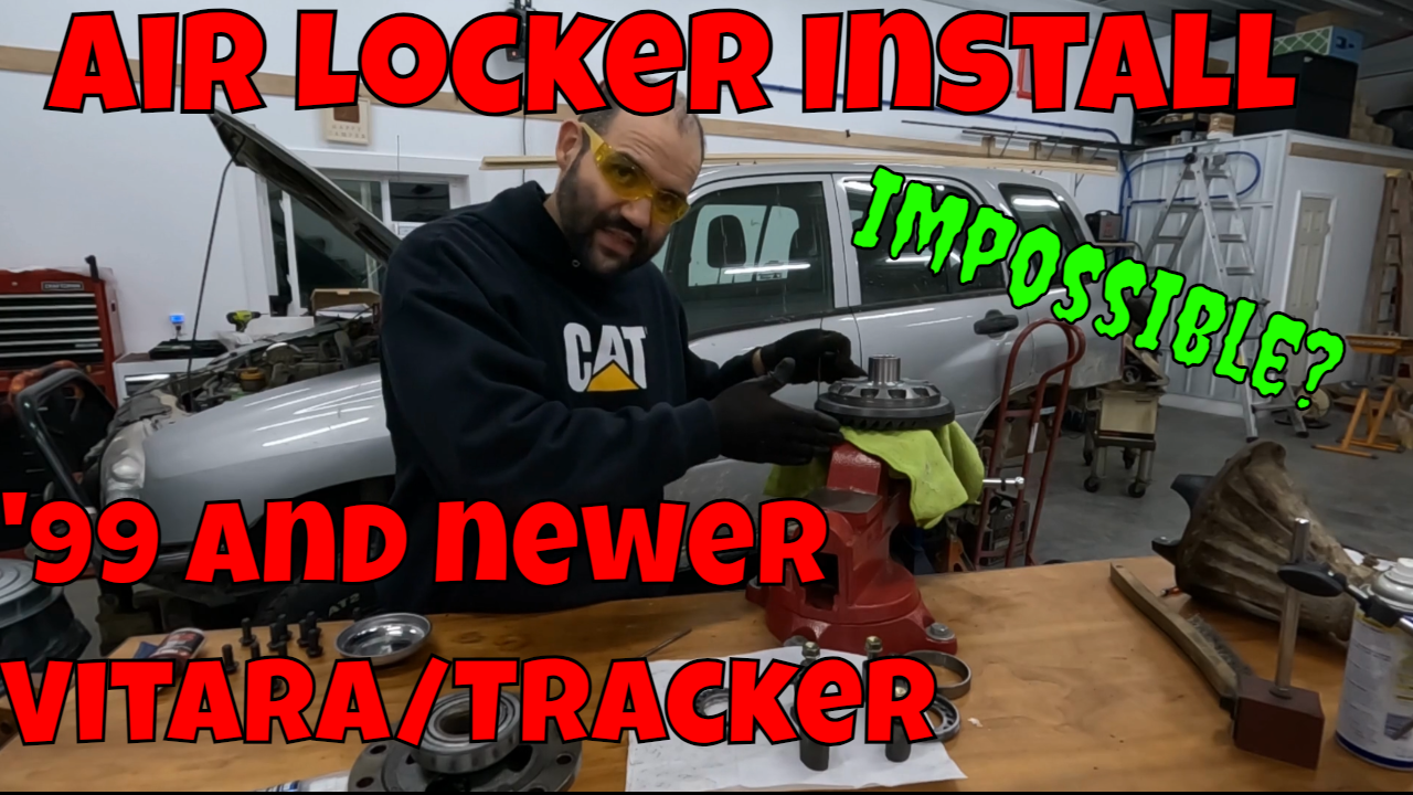 Installing An Air Locker In A 1999-2003 Chevy Tracker Vitara Is ...
